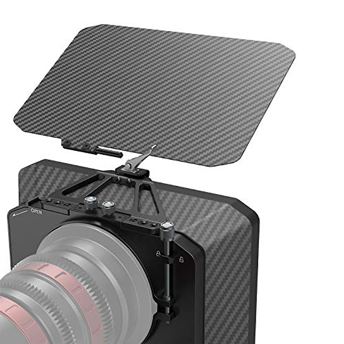 SMALLRIG Lightweight Matte Box for Mirrorless DSLR Cameras Compatible with 67mm/ 72mm/77mm/82mm/114mm Lens - 2660