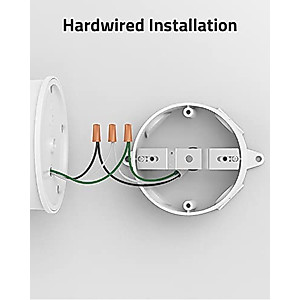 eufy Security Floodlight Cam E221, 2K, Built-in AI, 2-Way Audio, No Monthly Fees, 2,500-Lumen Brightness, Weatherproof, HomeBase Not Compatible, Hardwired, Motion Only Alert