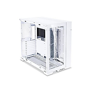 Lian-Li O11 Dynamic EVO ATX Mid Tower Tempered Glass Computer Case, White