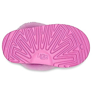 UGG Girls T FUNKETTE Slipper, Purple Ruby, 7 Toddler