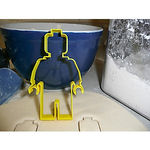 LEGO COMPATIBLE PERSON BUILDING BLOCK CHARACTER SPECIAL OCCASION COOKIE CUTTER BAKING TOOL 3D PRINTED MADE IN USA PR450