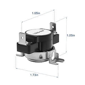 DC47-00017A Dryer High Limit Thermostat for Samsung AP4201896, PS4205216, W10908281, AP6034266, 35001192, PS11766749, DC47-00017A(3 Pack)
