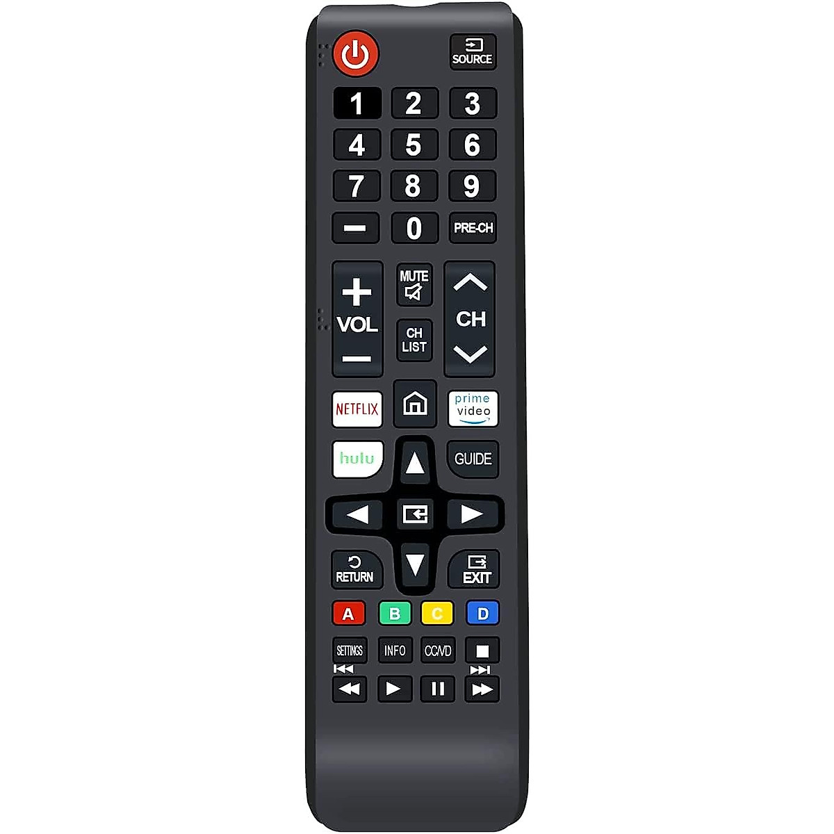 Universal Remote Control for All Samsung-TV-Remote, Compatible with All Samsung LCD LED HDTV 3D Smart TVs