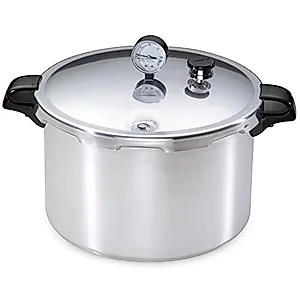 Presto 01755 16-Quart Aluminum canner Pressure Cooker, One Size, Silver