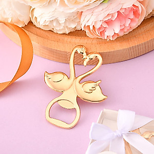24Pcs Swan Bottle Openers for Wedding Favors,Bridal Shower Party Gifts or Baby Shower Souvenirs to Guests