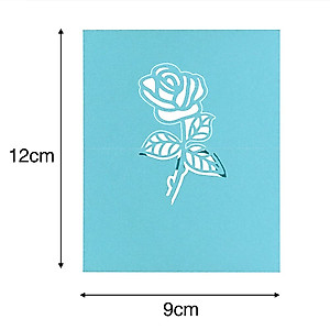 Pack of 50 Rose-Shaped Hollow Place Cards Wedding Table Number Name Place Card Laser Cut Rose Flower Place Cards for for Wedding Party Banquet Table Setting Baby Shower Bridal Shower - Red