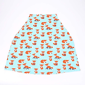 Nursing Cover,Breastfeeding Scarf,Baby Car Seat Covers Canopies,Infant Stroller Cover for Girls and Boys Baby Shower Gifts (Fox)