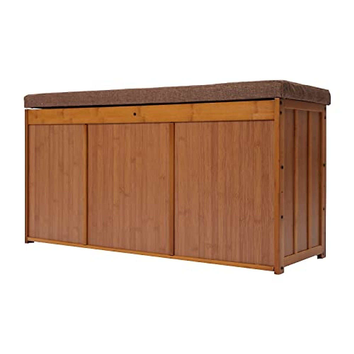 Wooden Shoe Rack for Entryway Bench with Storage Storage Shoe Shelf Rack Organizer for Shoes Wood Shoe Rack Home Strong and Sturdy Shoe Bench Storage Shelf (3-Tier 90cm/35.40in with Storage)