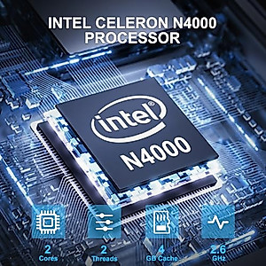 Mini PC Stick Windows 11 Pro,PC Stick Intel Celeron N4000 Processor Equipped 8GB LPDDR4 128GB SSD,Support Auto Power on,4K HD/Gigabit Ethernet/WiFi/BT,Business/Travel Pocket Computer