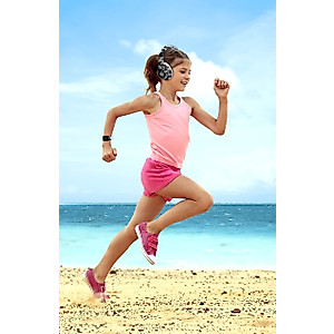 Gabba Goods 2 Piece SmartWatch and Headphones Smart Tech Pack Time and Date Step Counter Heart Rate/Blood Pressure Drink Reminder Message Notification Sleep Monitor Calories Burned Find Watch