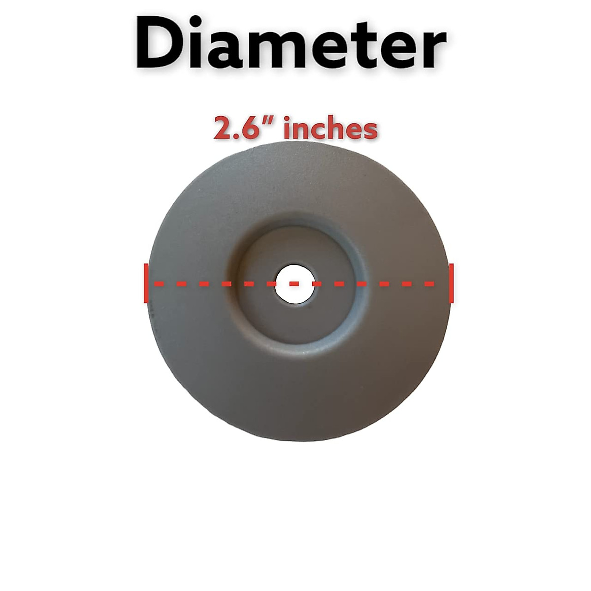 Elliptical Axle Cover ​​337966 - Replacement for Various NordicTrack, ProFrom, Gold's Gym, FreeMotion, & HealthRider Ellipticals (Exact Models Listed)