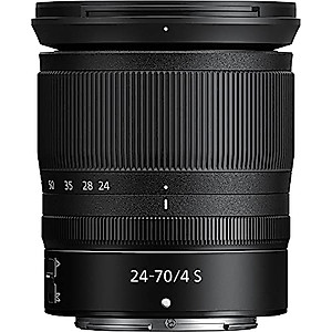 Nikon Z7 45.7MP Mirrorless Digital Camera with 24-70mm Lens (1594) Deluxe Bundle with Sony 64GB XQD Memory Card + Nikon FTZ Adapter + Large Camera Bag + Corel Editing Software + Filter Kit (Renewed)