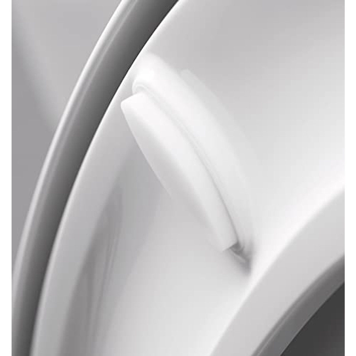 Kohler 4734-0 Rutledge Elongated, Grip-Tight Bumpers, Quiet-Close Release Hinges, Quick-Attach Hardware, No Slam Toilet Seat, White