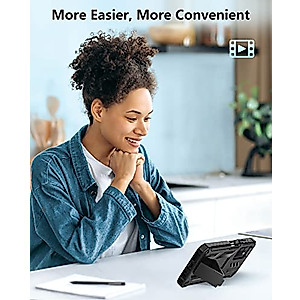 SOiOS for Samsung Galaxy A03s Case: Military Grade Drop Proof Protection Cell Phone Holster Cover | Heavy Duty Protective Rugged Cases with Kickstand | Durable Matte Textured Shockproof TPU Protector