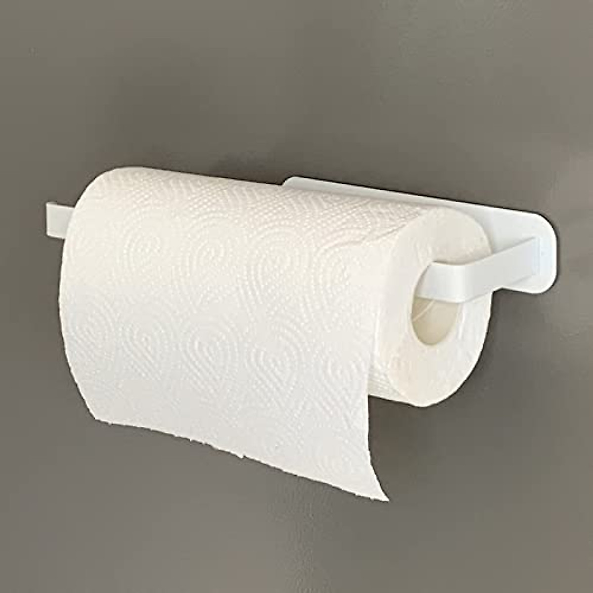 CASUN Magnetic Paper Towel Holder - Multifunctional Paper Towel Bar with Strong Magnetic Backing for Kitchen, Refrigerator,White