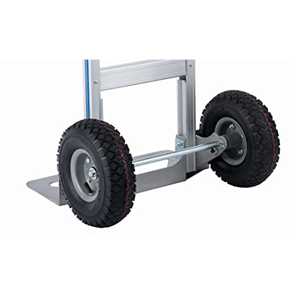SHZOND Aluminum Hand Truck 2 in 1 Convertible Hand Truck 1000 LBS Capacity Hand Truck and Dolly Utility Cart