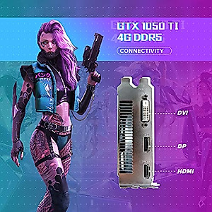 Dell RGB Gaming Desktop PC, Intel Quad I5 up to 3.6GHz, 16GB RAM, GeForce GTX 1050 Ti 4G GDDR5, 512G SSD, DVD, WiFi & Bluetooth, RGB Keyboard & Mouse, Win 10 Pro (Renewed)