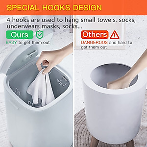 DOACE Upgraded Towel Warmer Bucket, 26L Large Towel Warmers with Auto Keep Warm, Heat Time 20/40/60 Min Adjustable and Delay Time Up to 24 Hours, Hot Towel Warmer for Bathroom, Gift for Mother's Day