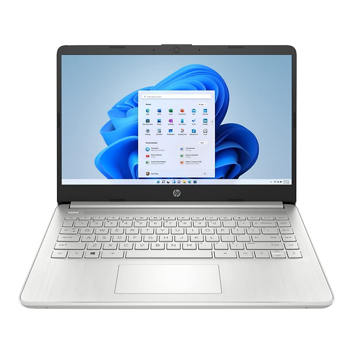 HP Laptop 14-fq0018ca 14" AMD Athlon Silver 3050U 4 GB Memory; 128 GB SSD Storage Windows 10 Home in S Mode Natural Silver (Renewed)