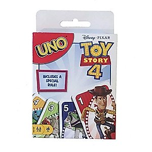 Mattel Games UNO Featuring 4 -Kids and Family Card Game