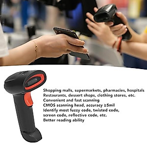 Compact and Portable High Performance Barcode Scanner Wide Application withfor Tablet iPhoneAndroid iOS PC POS