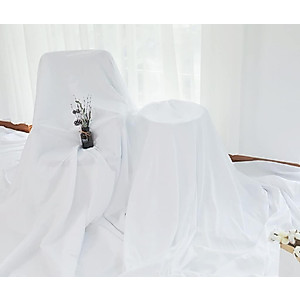 5X7ft Solid White Chromakey Photography Backdrop Video Studio White Portrait Background for Photo Studio Prop