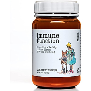 ProVida Immune Function & Multivitamin Supplement for Dogs (Immune Defence Proteins + Omega-3 Rich Flax Seed + Oleuropein Olive Leaf + Essential Vitamins E & C - 60 Scoops Powdered Supplement)