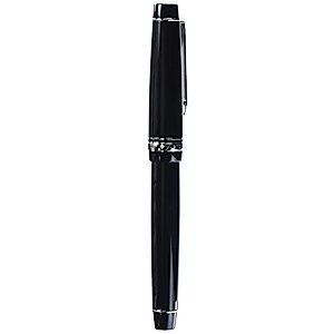 Pilot Fountain Pen Custom Heritage 912, Black Body, FA-Nib (FKVH-2MR-B-FA)