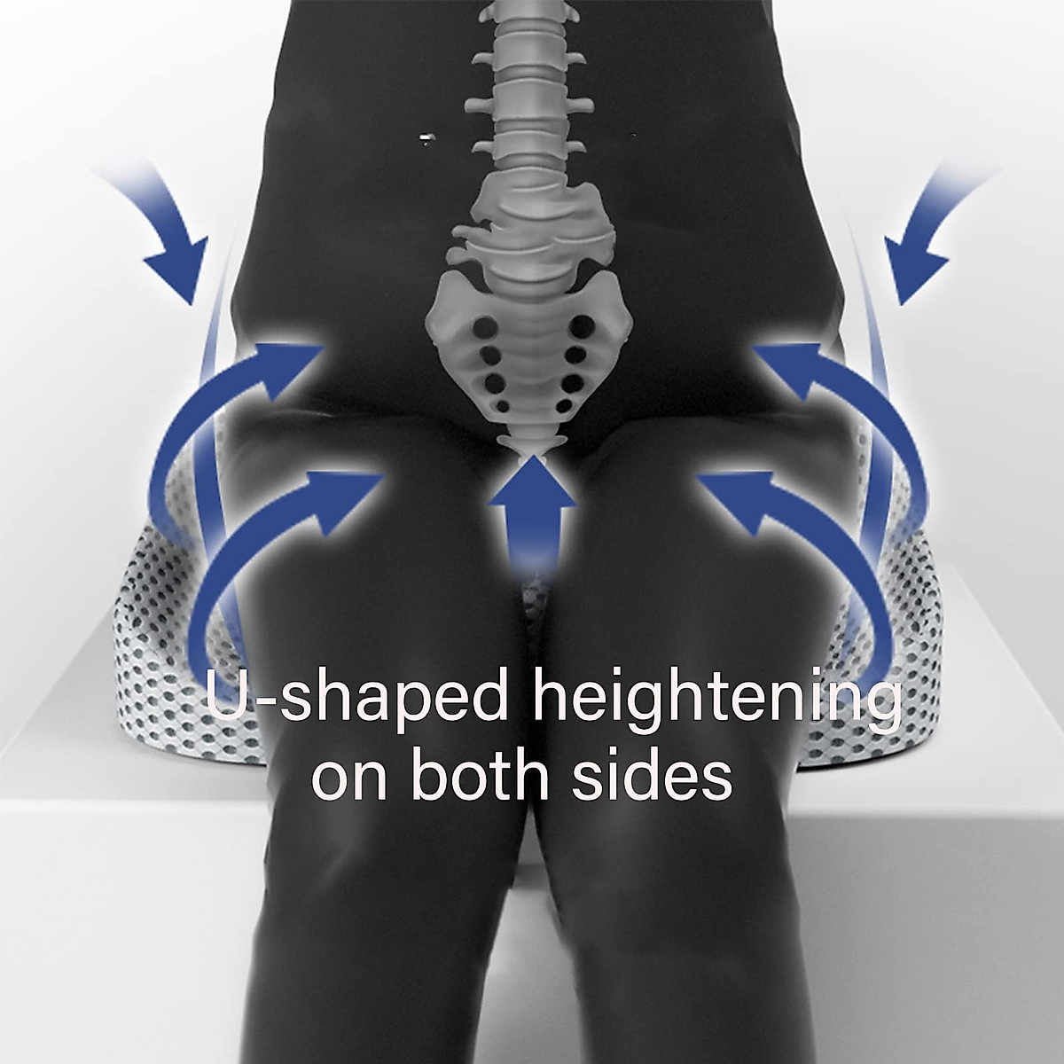 Original Daily Cushion Orthopedic Seat Pillow, Pressure Relief Seat Cushion, Orthopedic Memory Foam Seat Cushion, Orthopedic Pillow for Sitting, Office Chair Car Seat Cushion