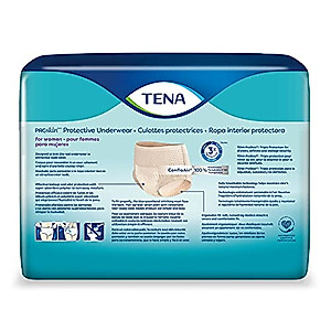 TENA Incontinence Underwear for Women, Maximum Absorbency, ProSkin - Large - 72 Count