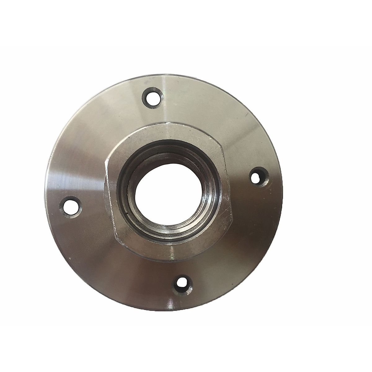 Steel Face Plate 1"-8 Threaded for Wood Lathe Turning (3")