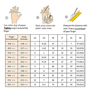 HIJONES Women's Stainless Steel Spinner Ring Band 6mm for Anxiety Women Rose Gold Plated Polished Size 9