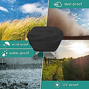Stanbroil Grill Cover Replacement for Coleman Roadtrip Grill - Waterproof Fabric Protect Against Outdoor Elements from Water, Rain, Snow and Dirt