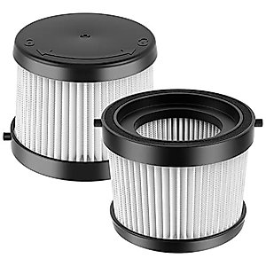 DCV501HB Filter For DEWALT 20V Vacuum Cordless Handheld Vacuum, Part DCV5011H, 2 Packs