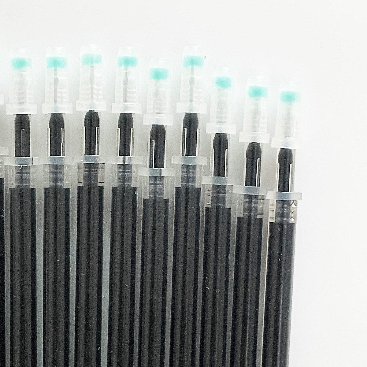 Sencoo 24-Pack 0.5 mm Black Gel Ink Pen Replace Refills Office Pen Refills