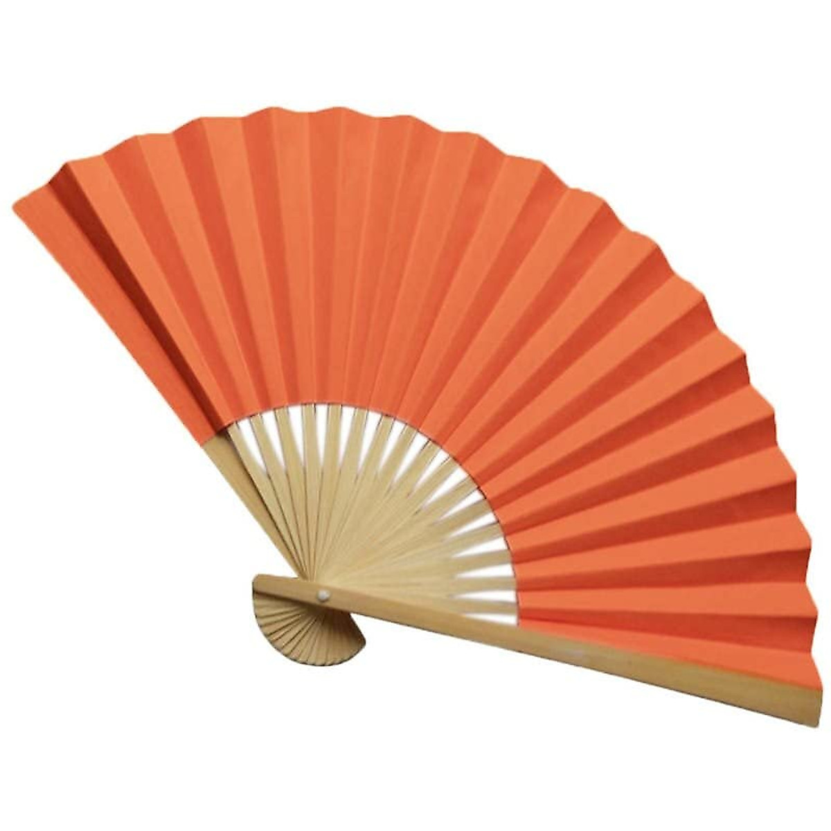 RAZZUM Decorative Folding Fans Pattern Chinese Style Hand Held Fan Bamboo Paper Folding Fan Handheld Wedding Hand Fan Cool Bamboo Flower Personalized fan