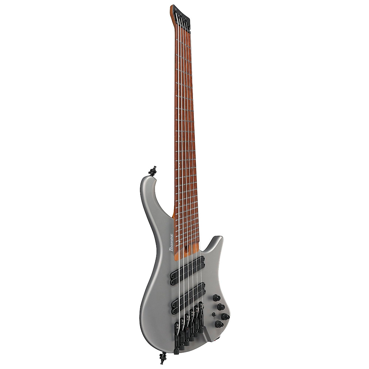 Ibanez Bass Workshop EHB1006MS 6-string Bass Guitar - Metallic Gray Matte
