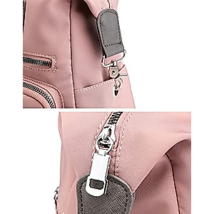 Women's Shoulder Bag Supple Nylon Tote Bag Large Cross-Body Bag Top-Handle Bag With Zip Closure Trendy Bag…