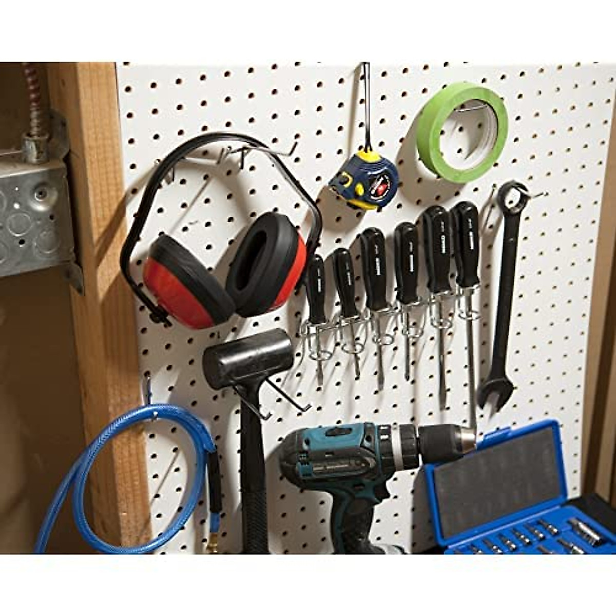 Hiltex 53106 Pegboard Hook Set - 50 Heavy Duty Hooks