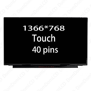 15.6" HD LCD Screen On-Cell Touch Display Assembly Replacement 40 Pins for HP 15-DY2074NR 15-DY4005CY