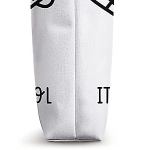 Healthy Crap Just Kidding Its Alcohol Trendy Canvas Tote Bag Tote Bag