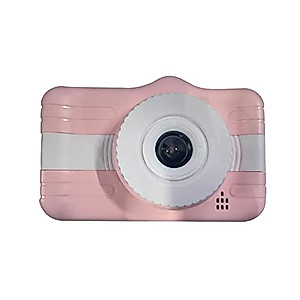 Kids Digital Cameras, 2022 Kids Camera 3.5 Inch Screen Rechargeable Front and Back Dual Lens 2MP for 3-10 Years Old Gifts for Kids, Pink