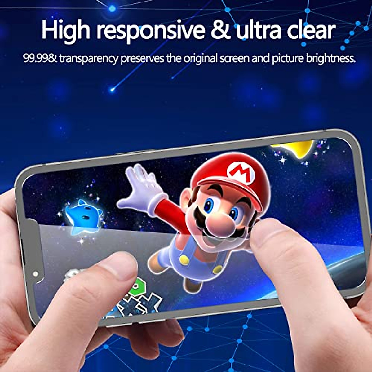 YMHML [2 Pack] Privacy Screen Protector for iPhone 12 / iPhone 12 Pro (6.1 Inch)，Anti-Spy Tempered Glass Bubble Free Case Friendly Scratch Proof