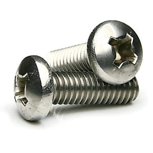 Phillips Pan Head Machine Screw 18-8 Stainless Steel - 8/32 x 3/8 Qty-250