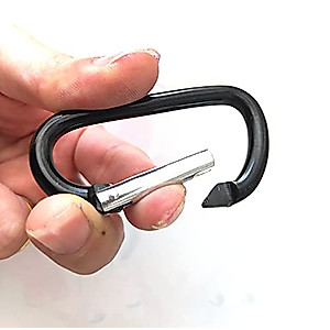 19-Ring Travel Hanger Clothesline,Outdoor Camping Lanyard Hanger Strap,20ft Clothesline with 8pcs Carabiner,4 Hooks,1 Storage Pouch for Travel Hiking Picnic Camper Family RV