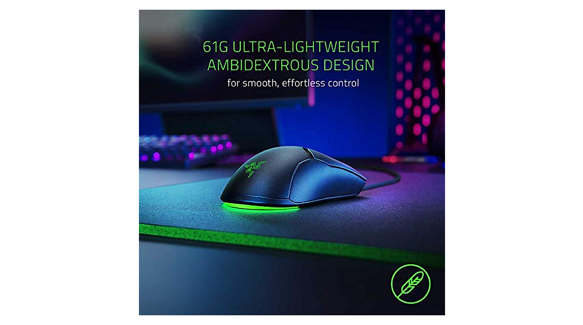 Razer Viper Mini Ultralight Gaming Mouse – Fast, Precise & Customizable
