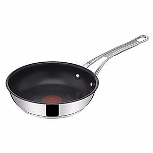 Tefal E30604 Cook`s Classic Frying Pan, 24cm, Jamie Oliver, Stainless Steel