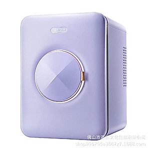 TCHPCFZ Skincare Small Refrigerator, Suitable For Bedroom, Car, Desk And Dormitory Storage Makeup Skincare Products Beauty Mask Professional Constant Temperature Preservation white