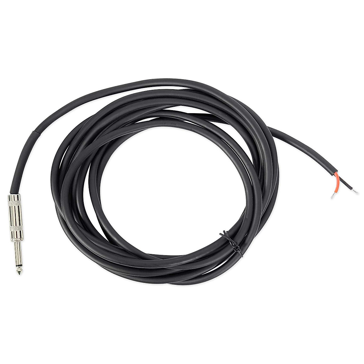 Rockville RTSBW15 15 Foot 1/4" TS to Bare Wire Speaker Cable,16 AWG,100% Copper