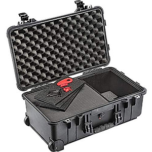 Pelican 1510 Hybrid Case - With TrekPak Dividers and Foam (Black)